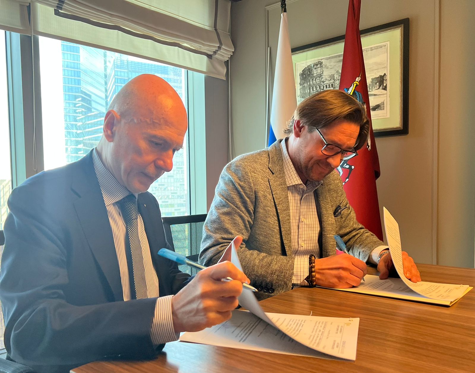 COOPERATION AGREEMENT BETWEEN THE ITALIAN-RUSSIAN TRADE CHAMBER AND THE ...